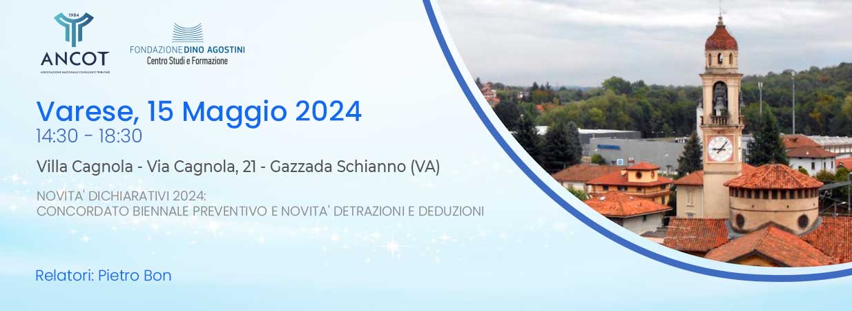 A.N.CO.T. Associazione Nazionale Consulenti Tributari - Home