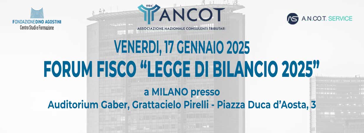 A.N.CO.T. Associazione Nazionale Consulenti Tributari - Home